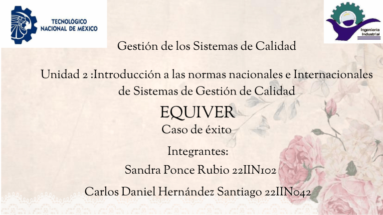 EQUIVER CASO DE EXITO