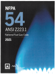 NFPA 54: Código Nacional de Gas Combustible 2021