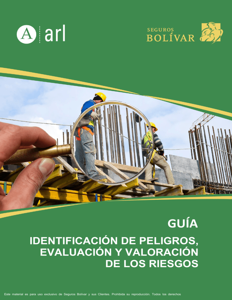 Guía: Identificación de Peligros y Evaluación de Riesgos Laborales